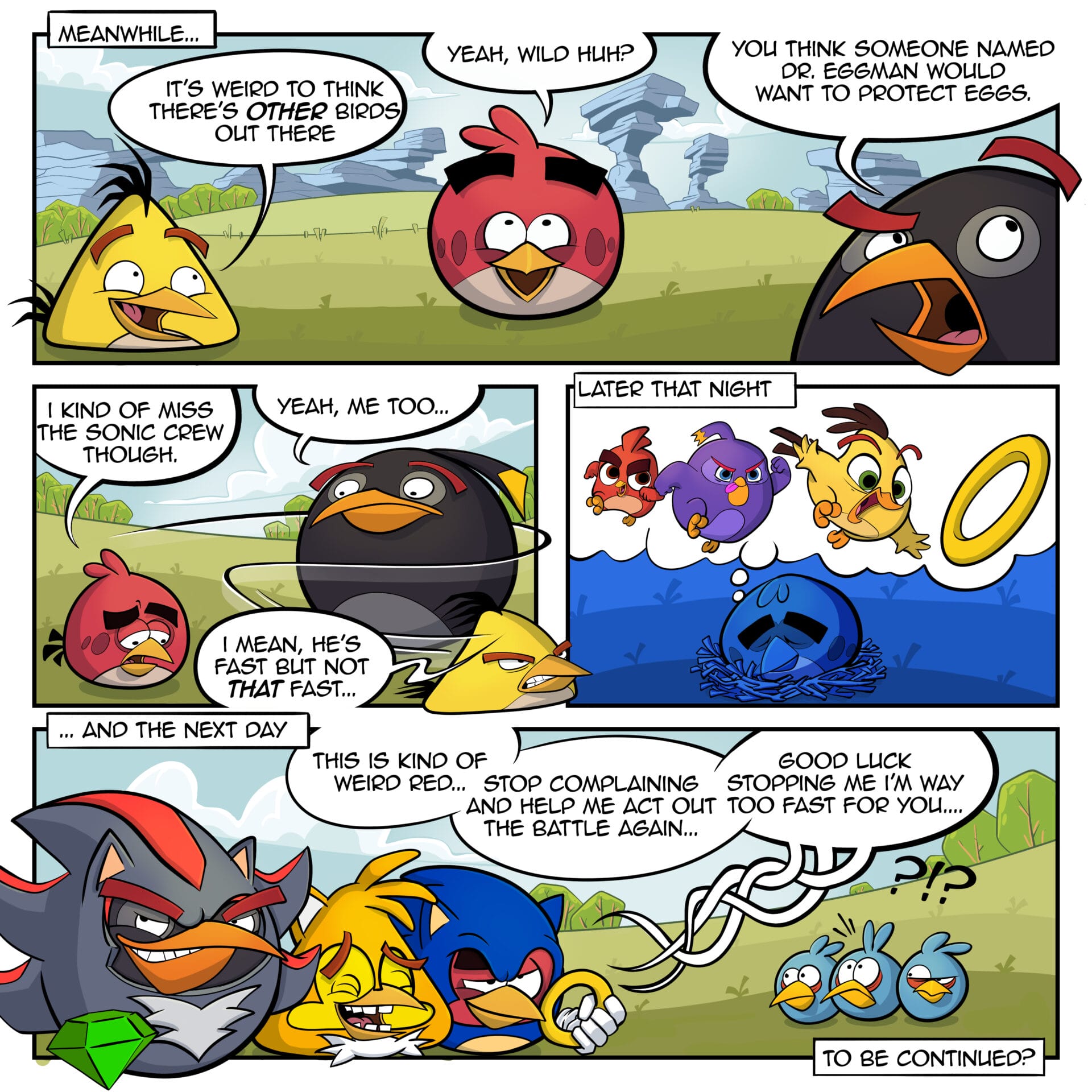 Gotta Fling Fast, Red! The Pigs are at it Again! | Angry Birds