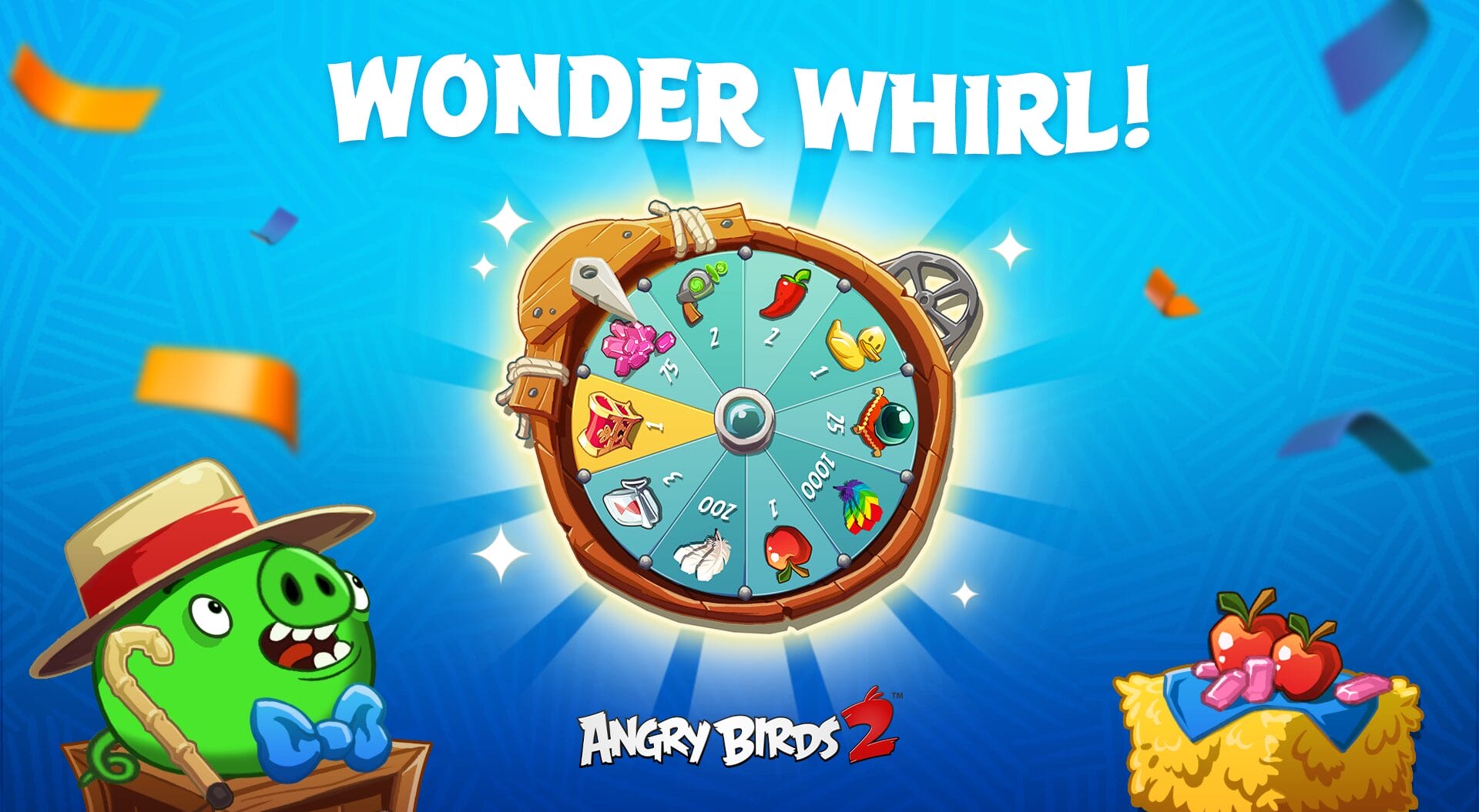 Wonder Whirl: Spin to Win! | Angry Birds