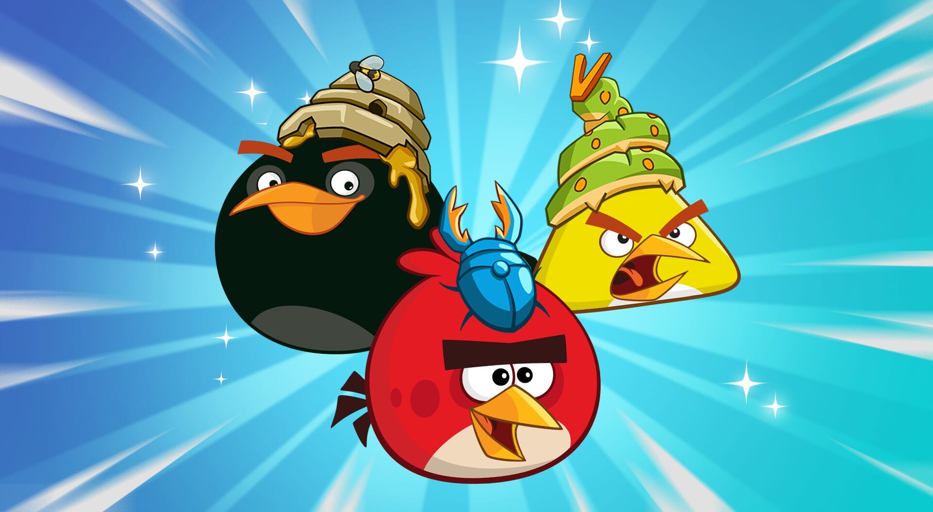 Flutter Your Wings with the Bugs Hat Set! | Angry Birds
