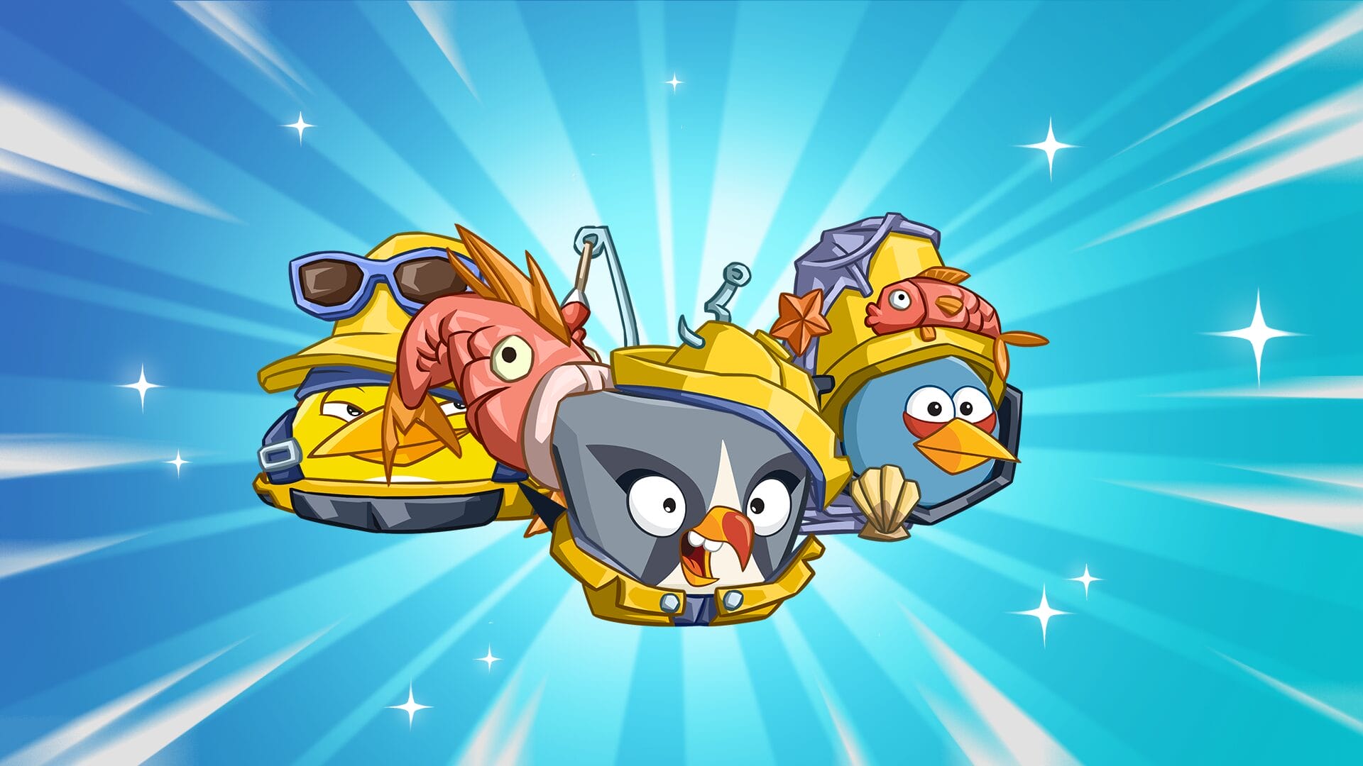 Hook the Big One with the Fishing Hat Set! | Angry Birds