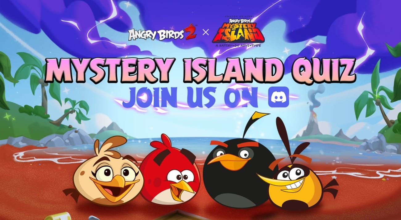 Team up for a puzzling Mystery Island Quiz! | Angry Birds