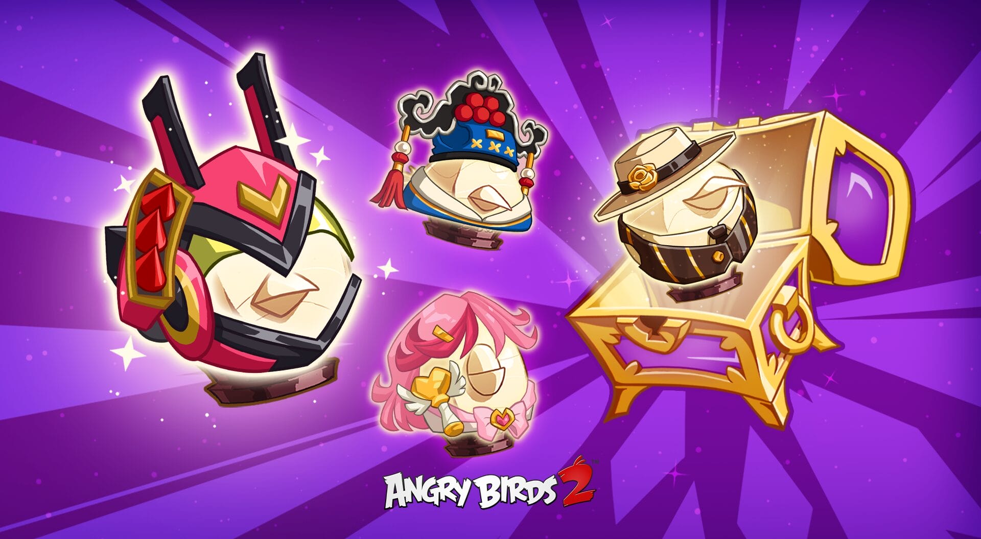 XiQu, Mecha, and Passion Hats Await in the Hat Chest Event! | Angry Birds