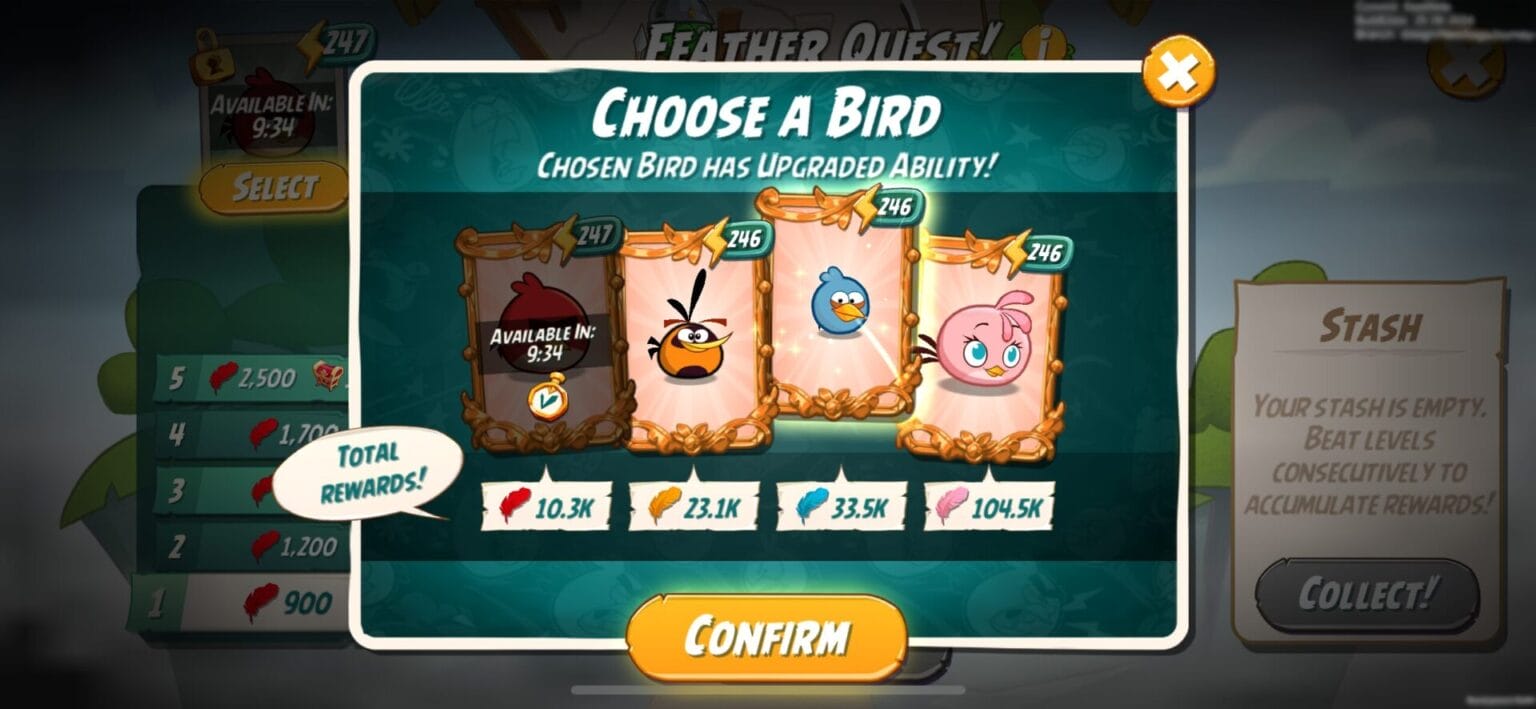 Climb the Castle and Collect Feathers in Feather Quest! | Angry Birds