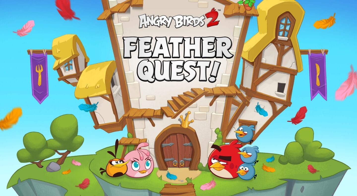 Climb the Castle and Collect Feathers in Feather Quest! | Angry Birds