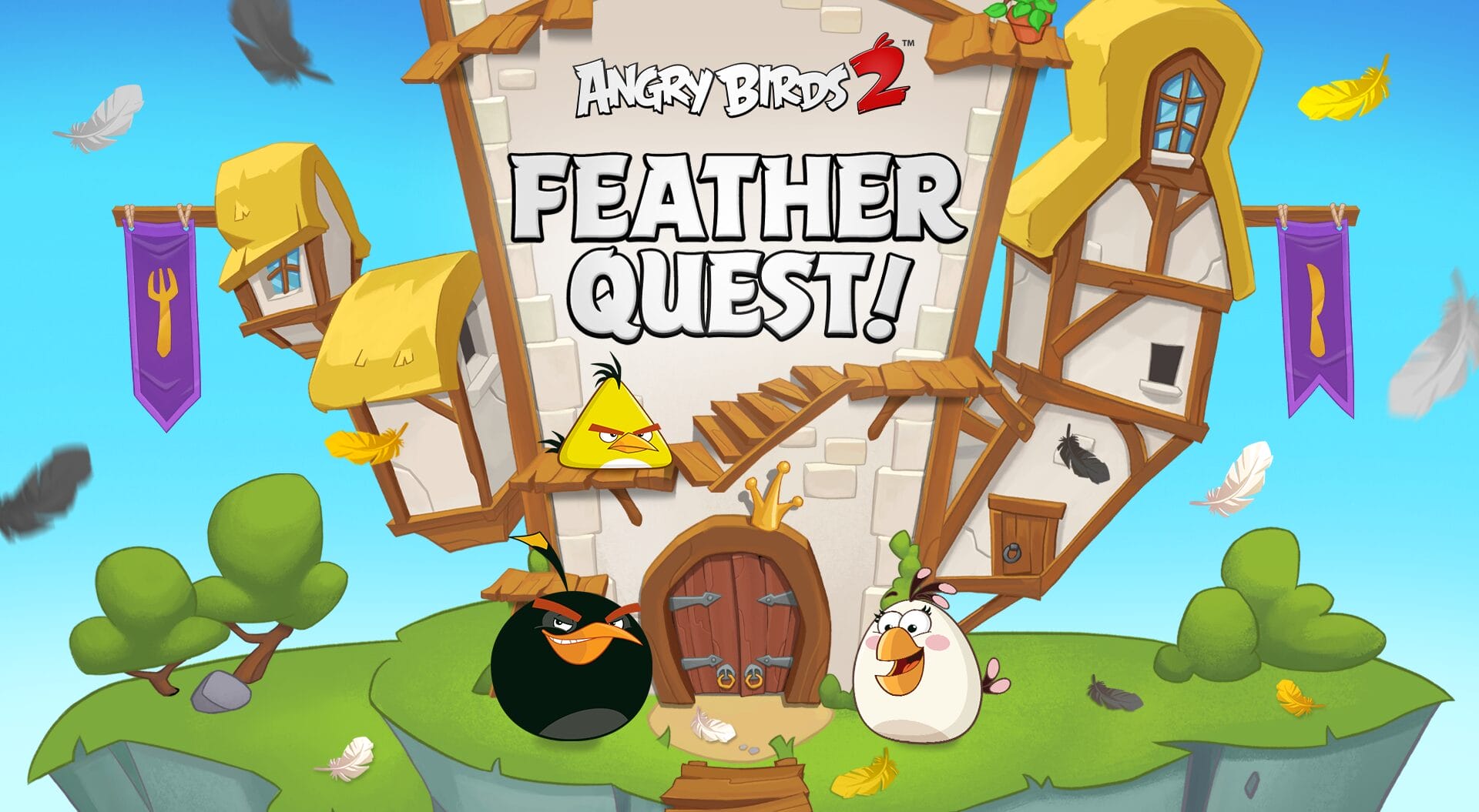Collect Feathers and Strengthen Your Birds in Feather Quest! | Angry Birds