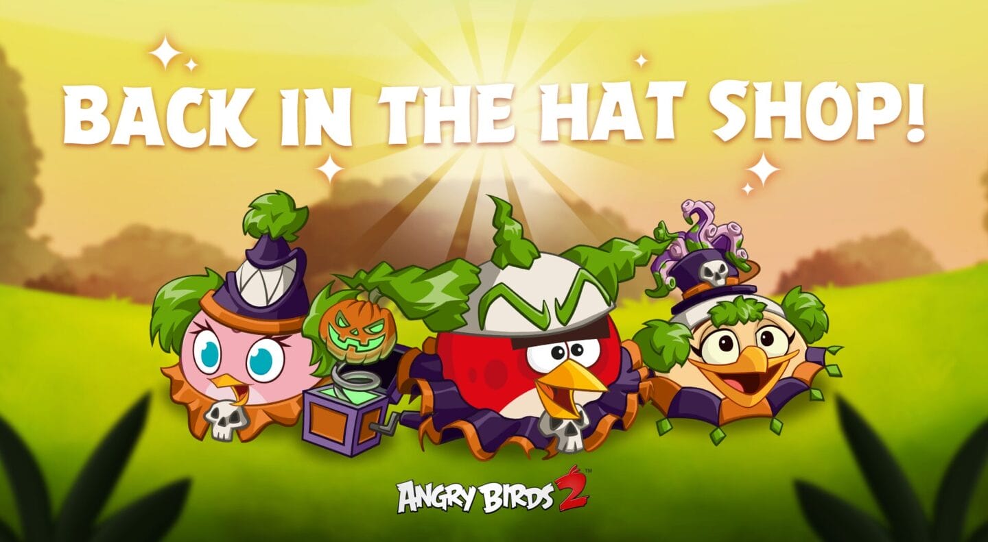 The Creepy Clowns Hat Set Returns to the Hat Shop! | Angry Birds