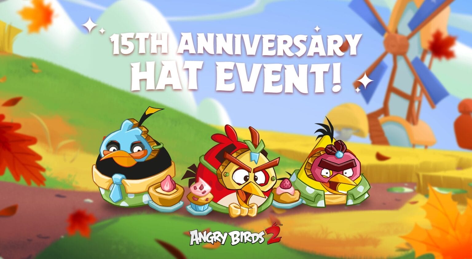 Get the Party Started with the 15th Anniversary Hat Set! | Angry Birds