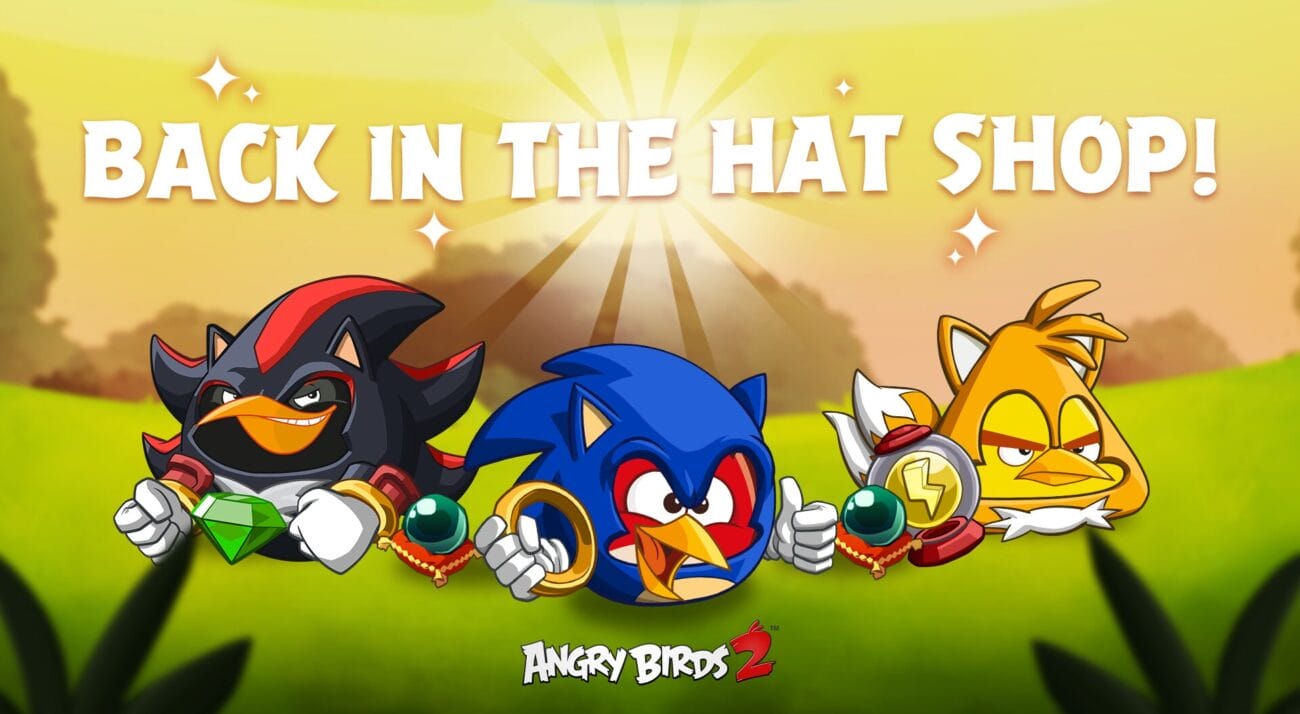 The Sonic Friends Hat Set Returns to the Hat Shop! | Angry Birds