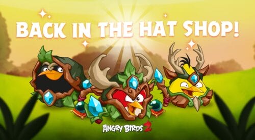 The Druid Hat Set Returns to the Hat Shop! | Angry Birds