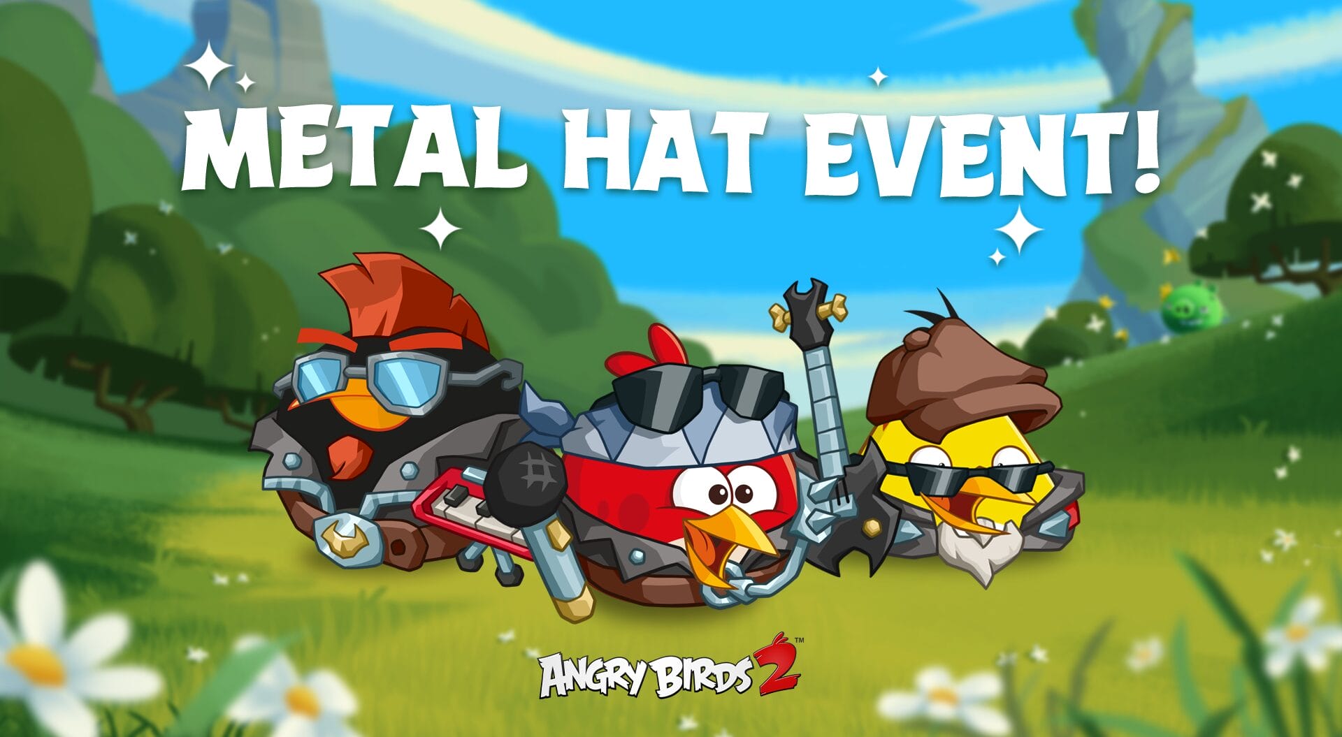 Go Infernal With the Metal Hat Set! | Angry Birds