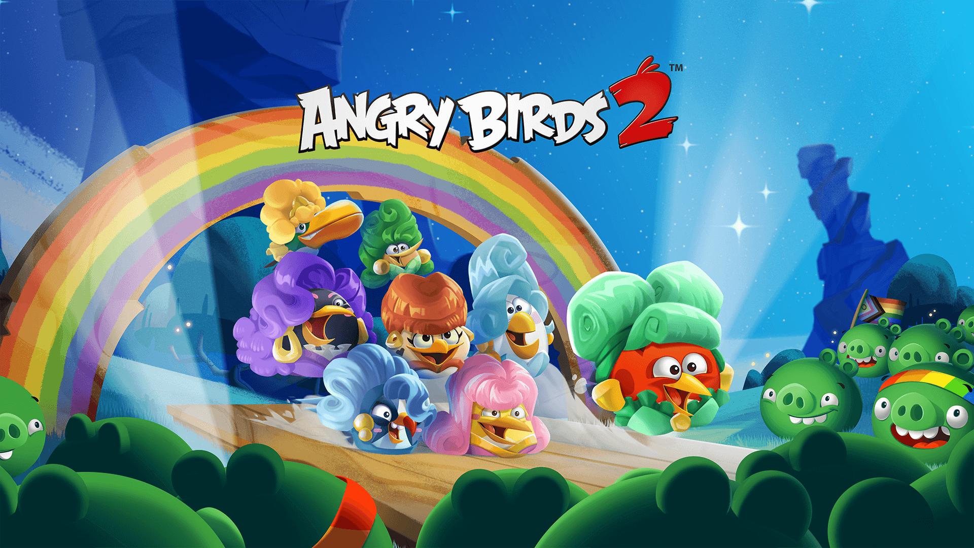 Strike a Pose With the Flock Together Hat Set! | Angry Birds