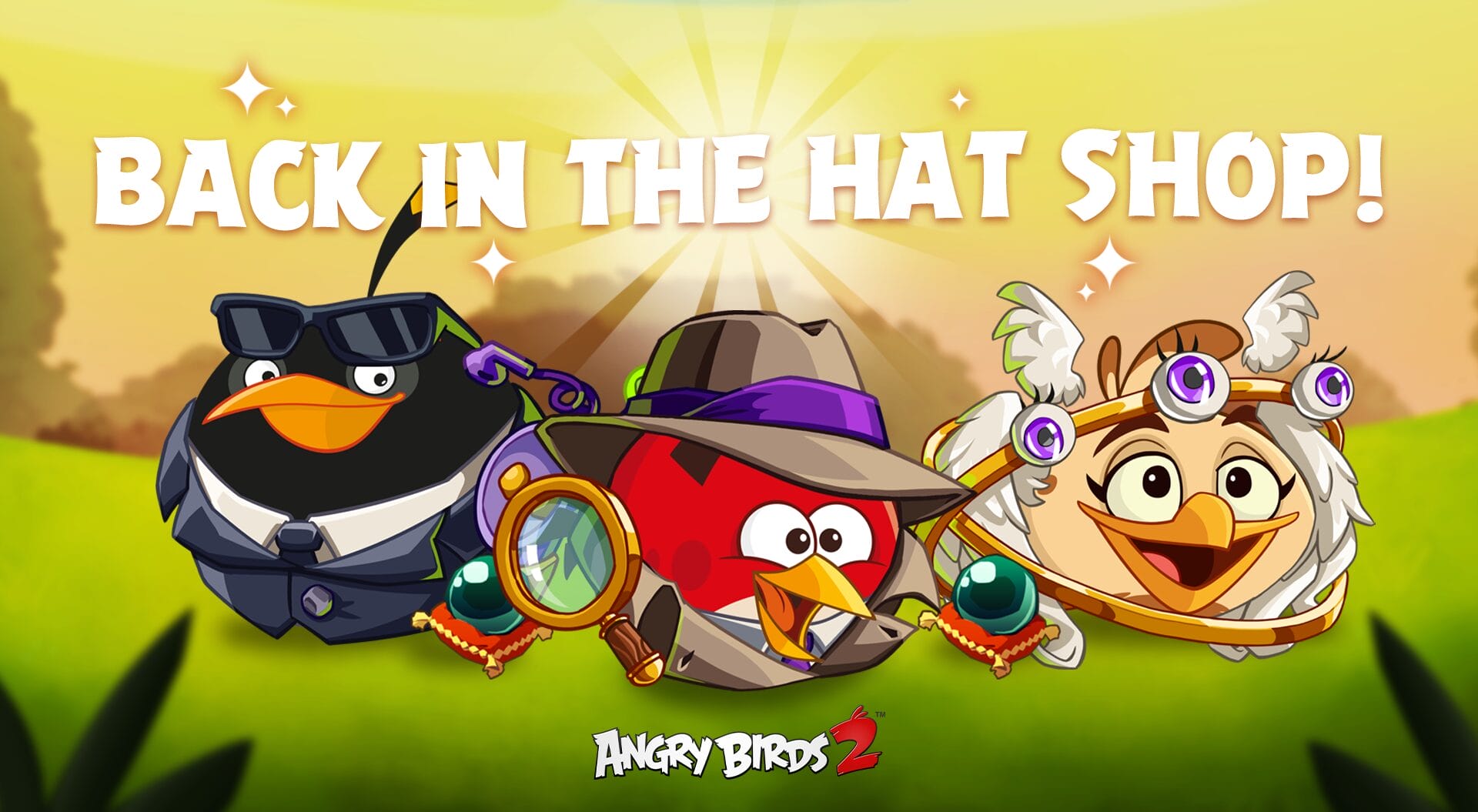 The Fan-omenon Hat Set Returns to the Hat Shop in Angry Birds 2 ...